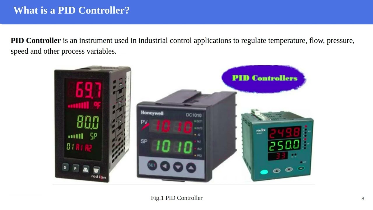 Proportional–Integral–Derivative Controller (PID controller) - YouTube