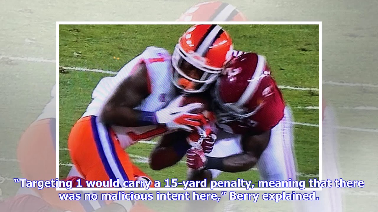 Coaches propose changes to college football's targeting rule - YouTube