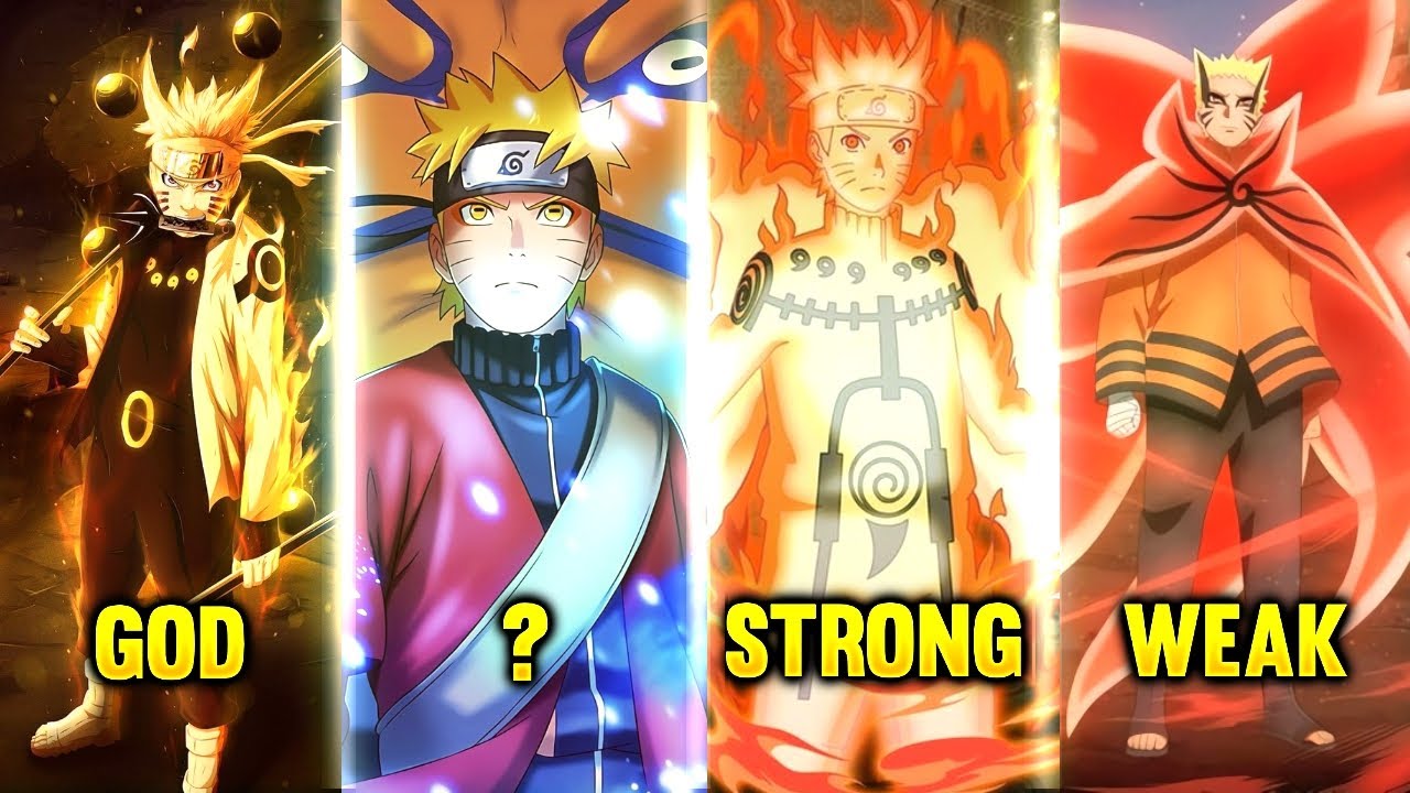 RANKING Naruto's Most POWERFUL Forms - You Won't Believe #1! - YouTube