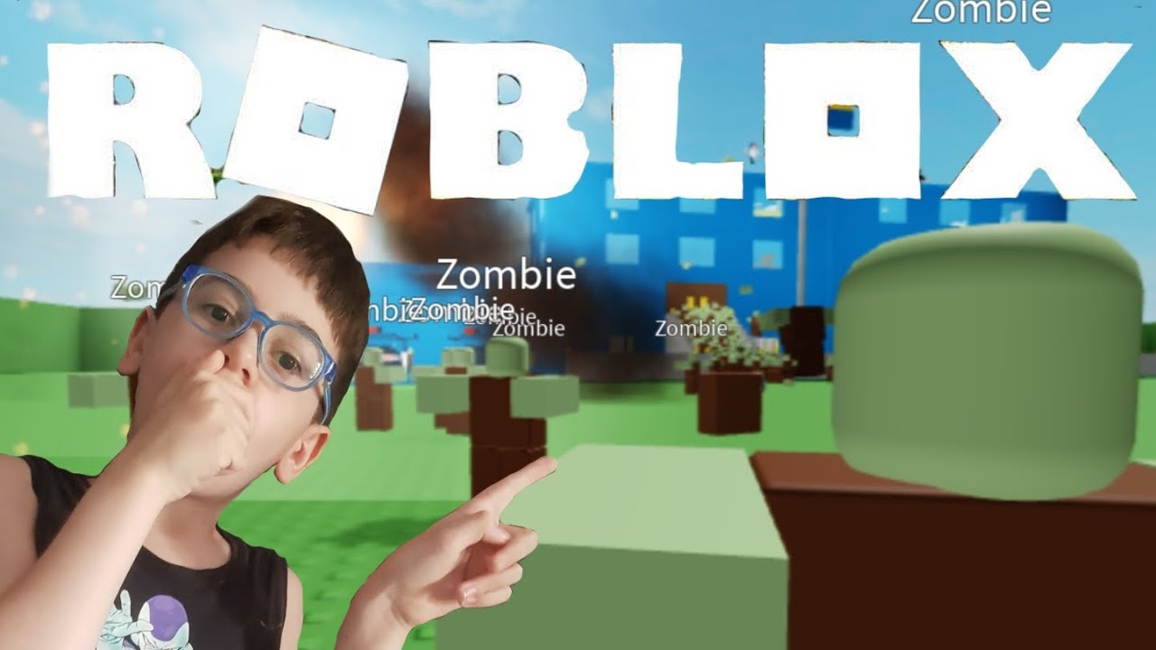 zumbis invadiram nossa base no roblox - YouTube