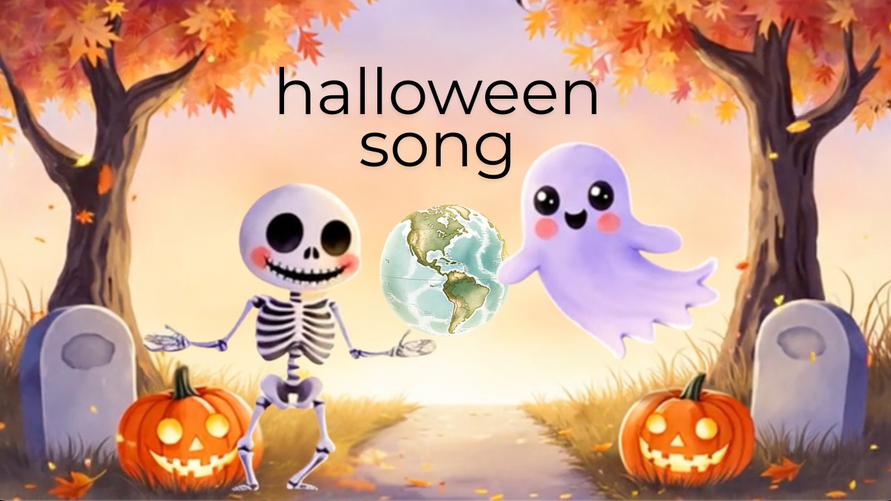 Pumpkins & Ghosts – Not-So-Scary Halloween Song for Kids / Toddlers ...