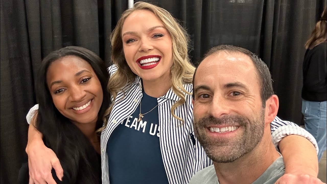 Chari Hawkins visits with the FloTrack team - YouTube