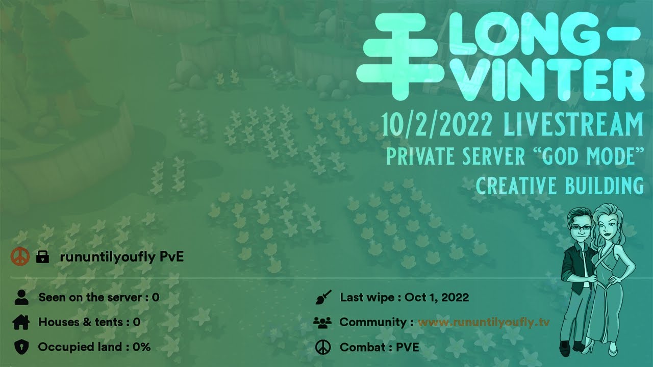 10/2/22 "God Mode" (Custom Longvinter Server) | #longvinter - YouTube