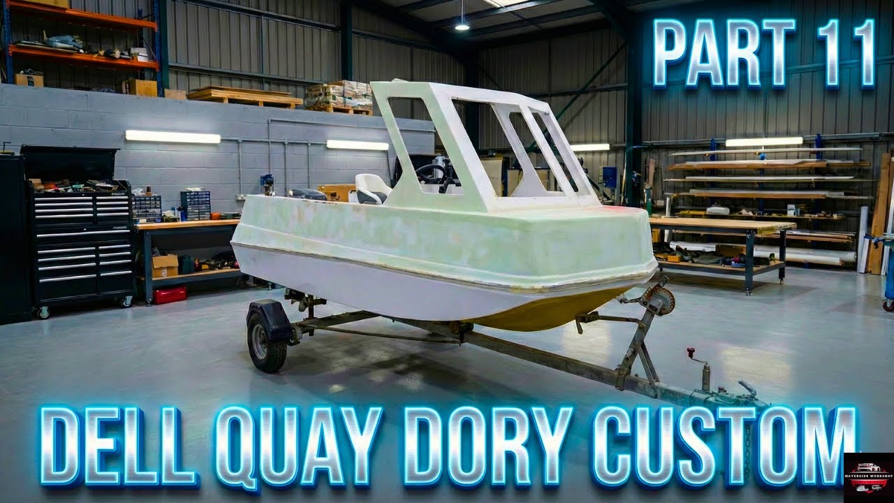 SHE’S TAKING SHAPE! | Custom Dell Quay Dory Part 11: Lines Looking Good ...