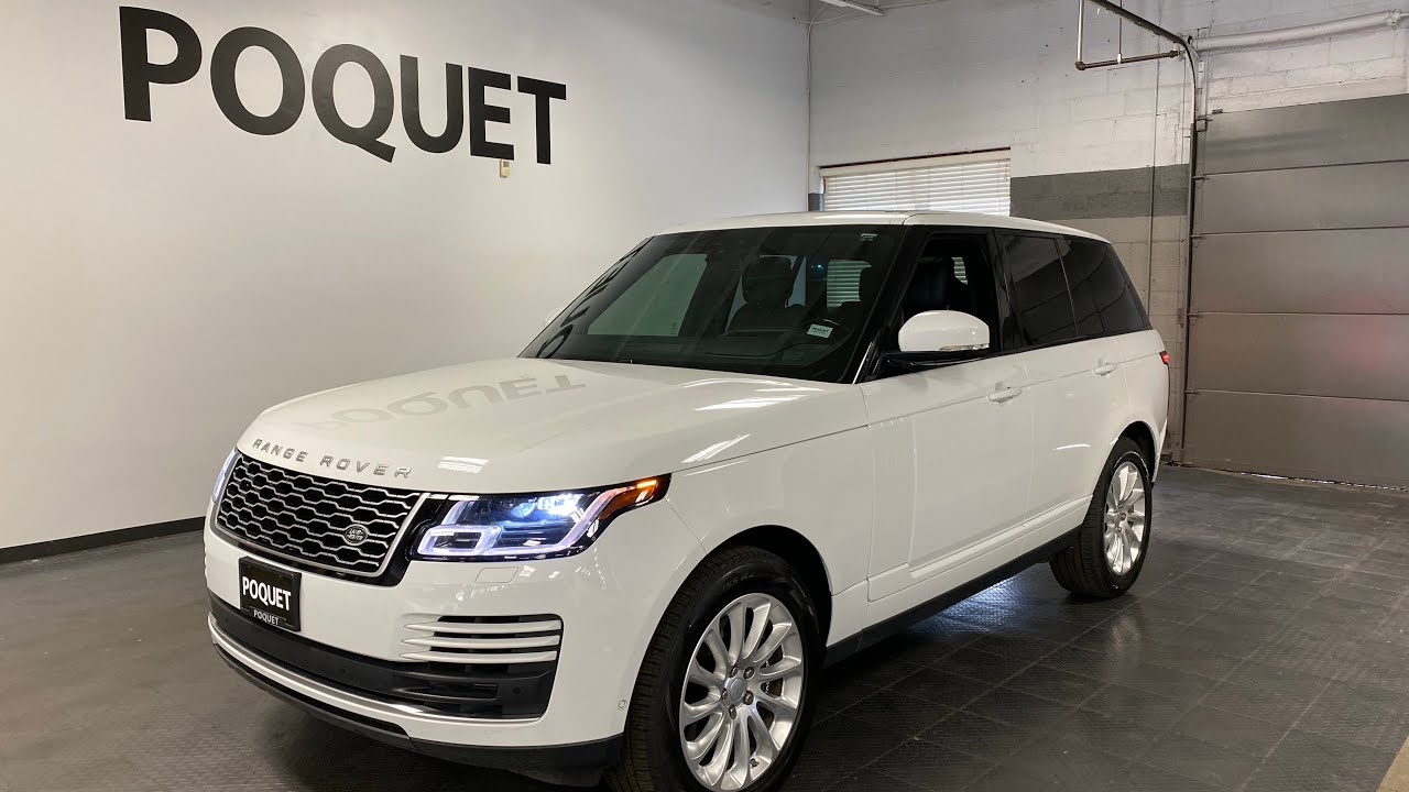 2019 Land Rover Range Rover HSE - YouTube