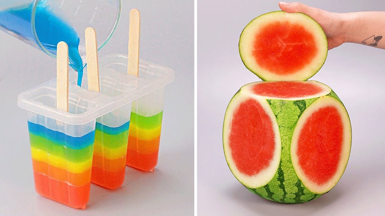 Fancy WATERMELON Cake Decorating and Dessert Recipes 🍉🍇 Satisfying ...