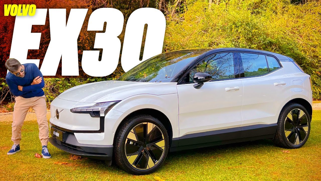 Volvo EX30 - O "VOLVO DO POVO" CUSTA R$ 230 MIL, TEM TAMANHO DE T-CROSS E É 100% ELÉTRICO. VALE ...