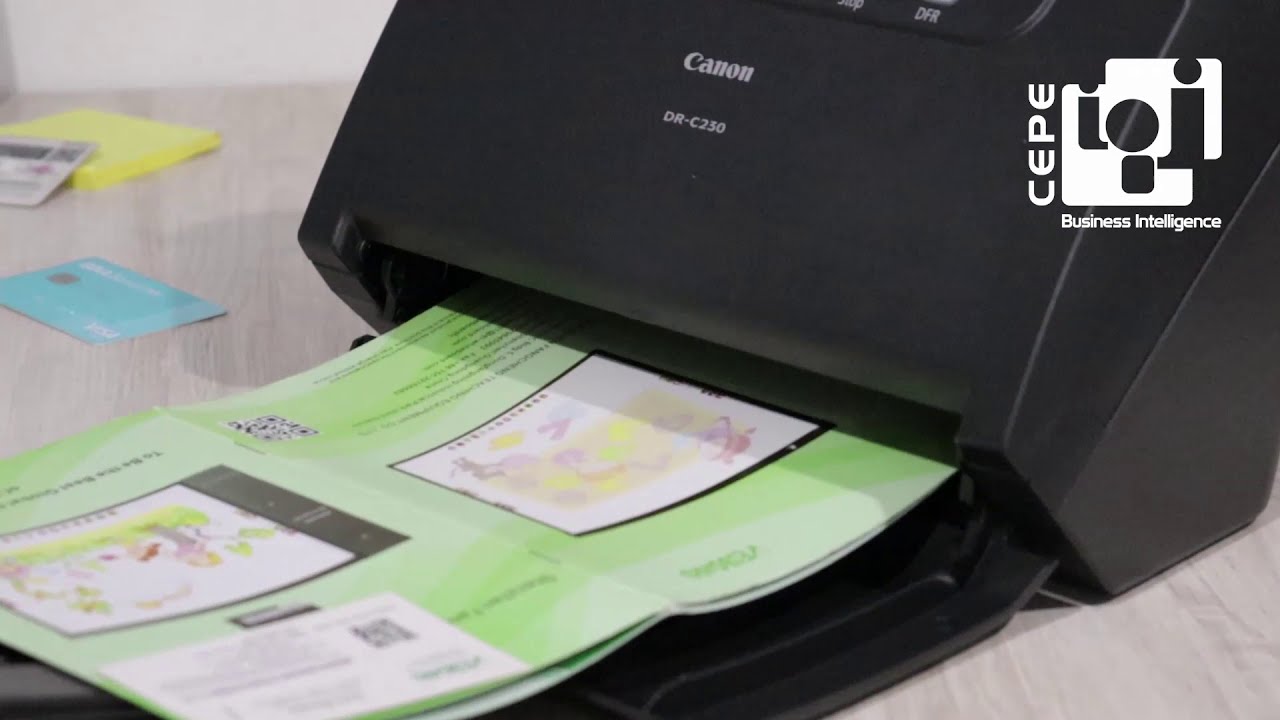 Escáner Canon Dr C230 Documentos, Pasaportes Y Credenciales Cepe BI ...