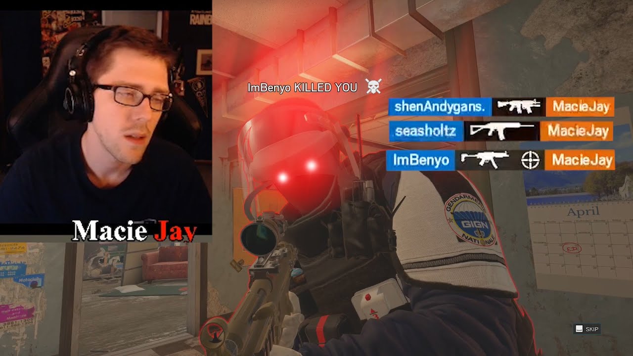 Playing with Macie Jay - Rainbow Six Siege - YouTube