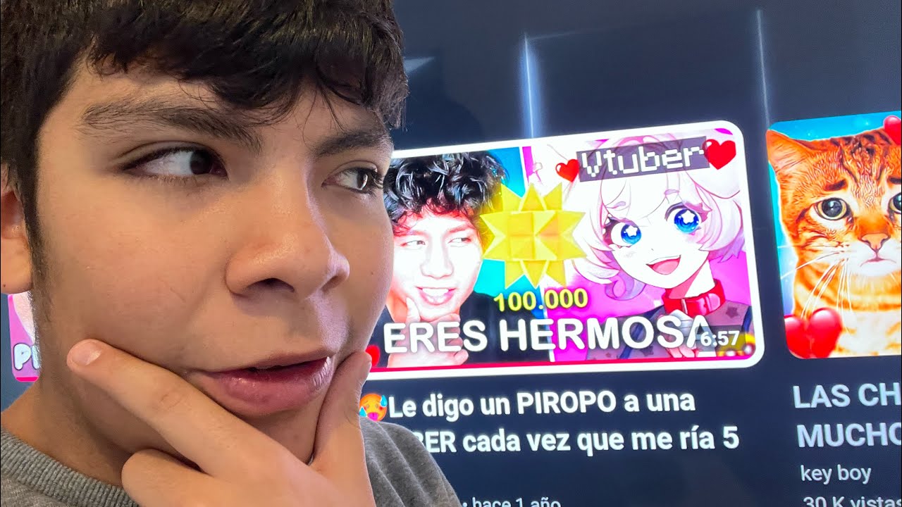 JIMMY REACCIONA: 🥵Le digo un PIROPO a una VTUBER cada vez que me ría V ...