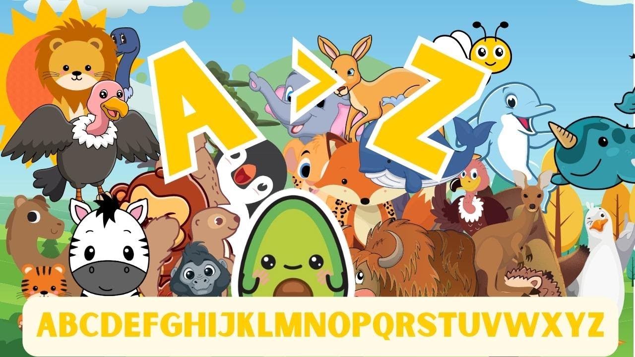 Découvrez l'Alphabet des Animaux avec Avi l'avocado : Éducation et ...