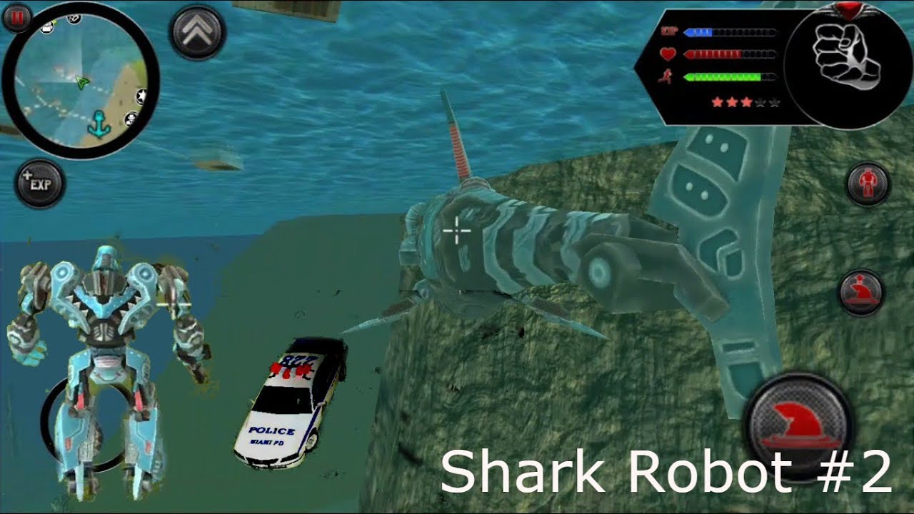 Robot Shark (Naxeex Corp) #2 New City Shark Robo Transform Android ...