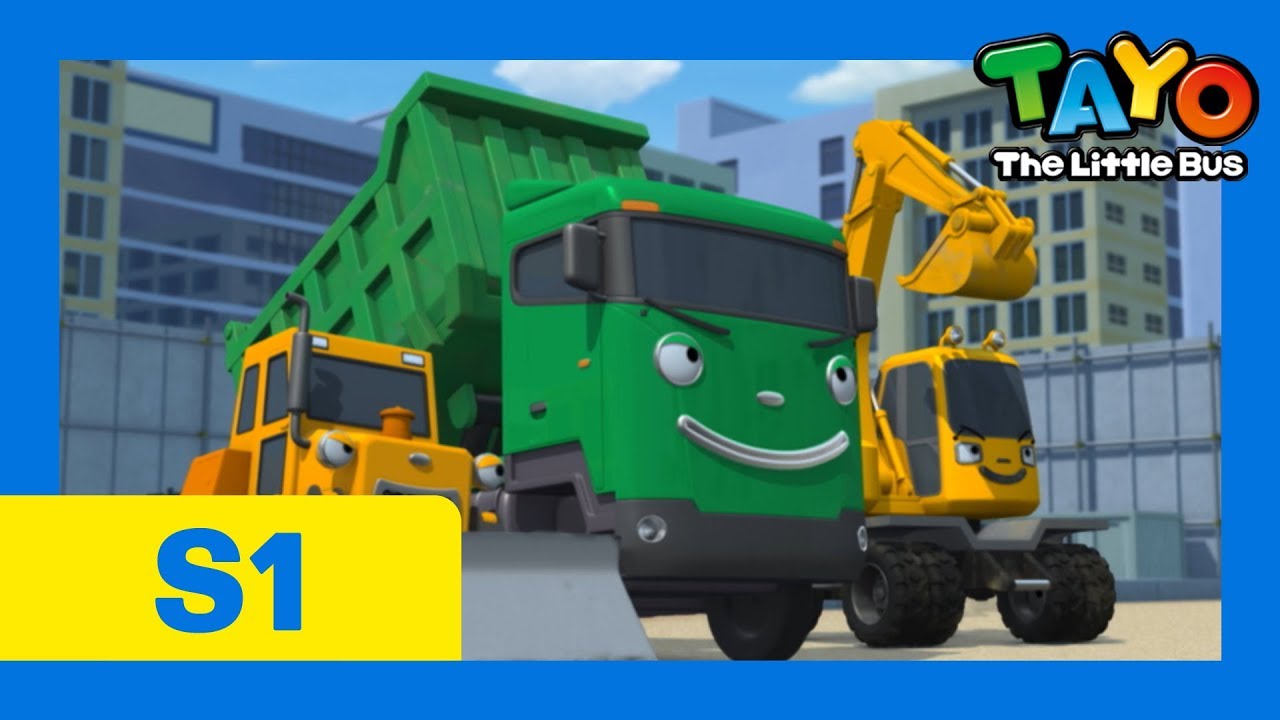 Tayo S1 EP16 l The strong heavy vehicles l The best heavy equipment l ...