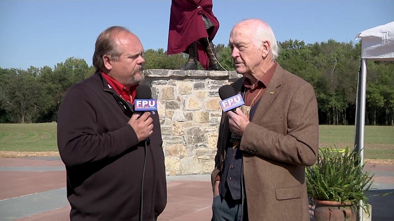 Camp Blount Historic Site Dedication of the Volunteer Statue - YouTube