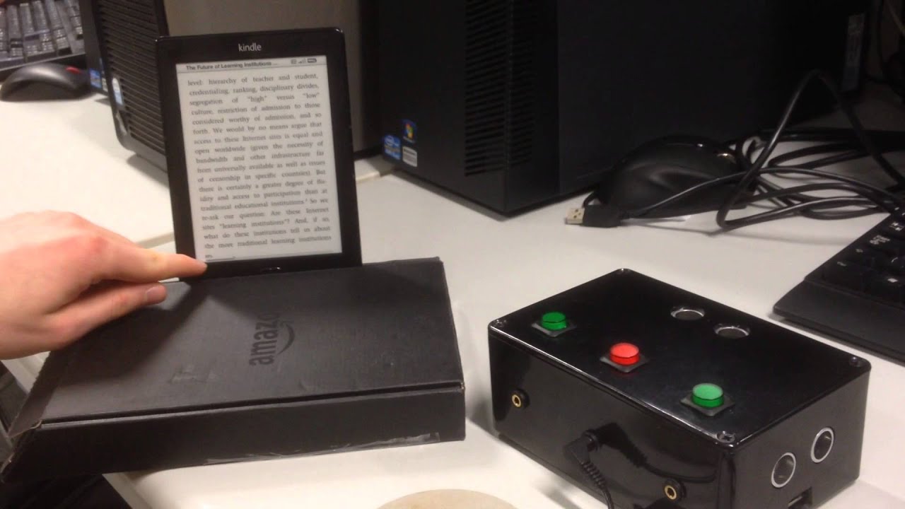 Raspberry Pi Kindle Project - YouTube