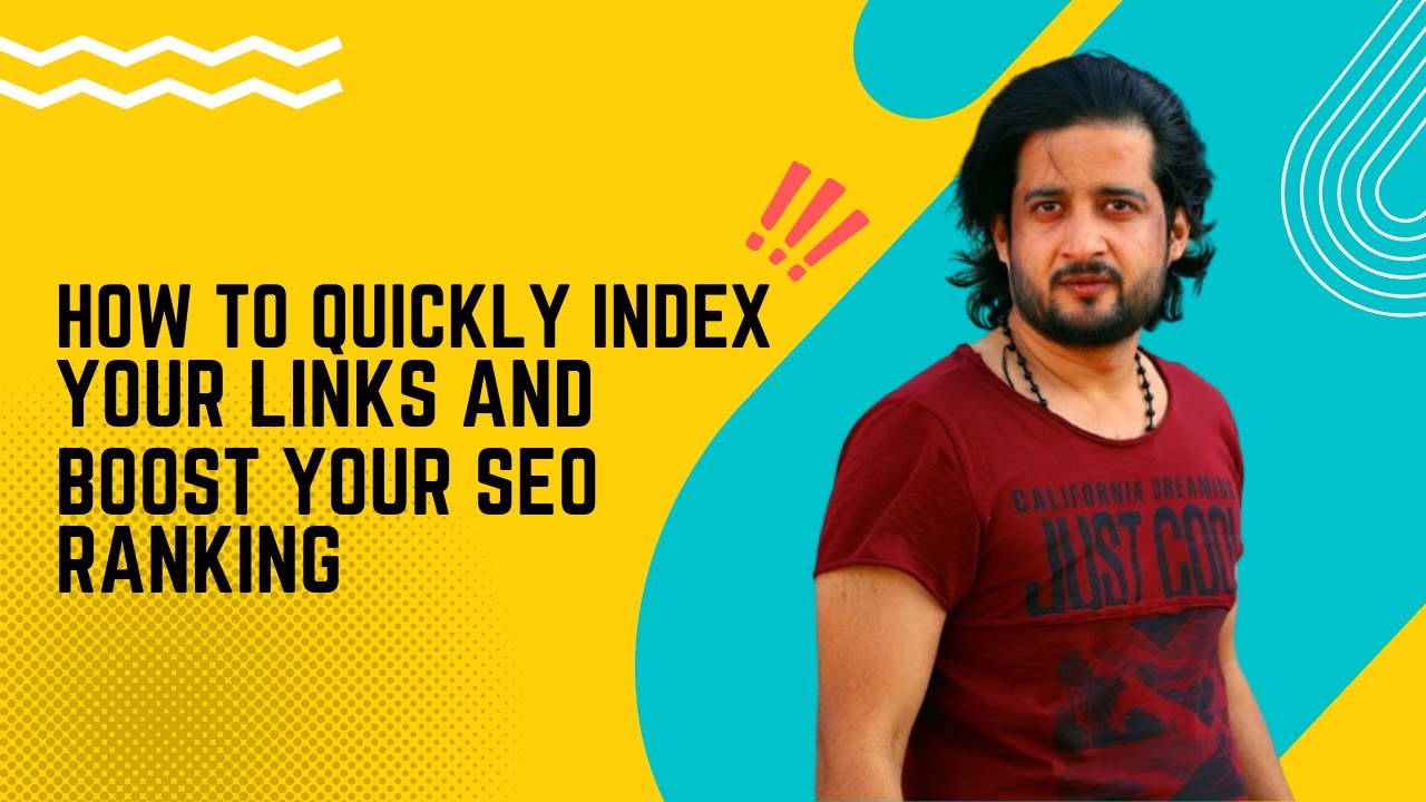 How To Quickly Index Your Links And Boost Your SEO Rankings - YouTube