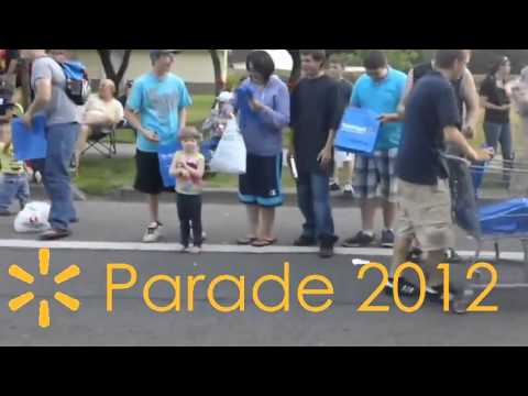 Walmart Parade 2012 - Yelm #3705 - YouTube