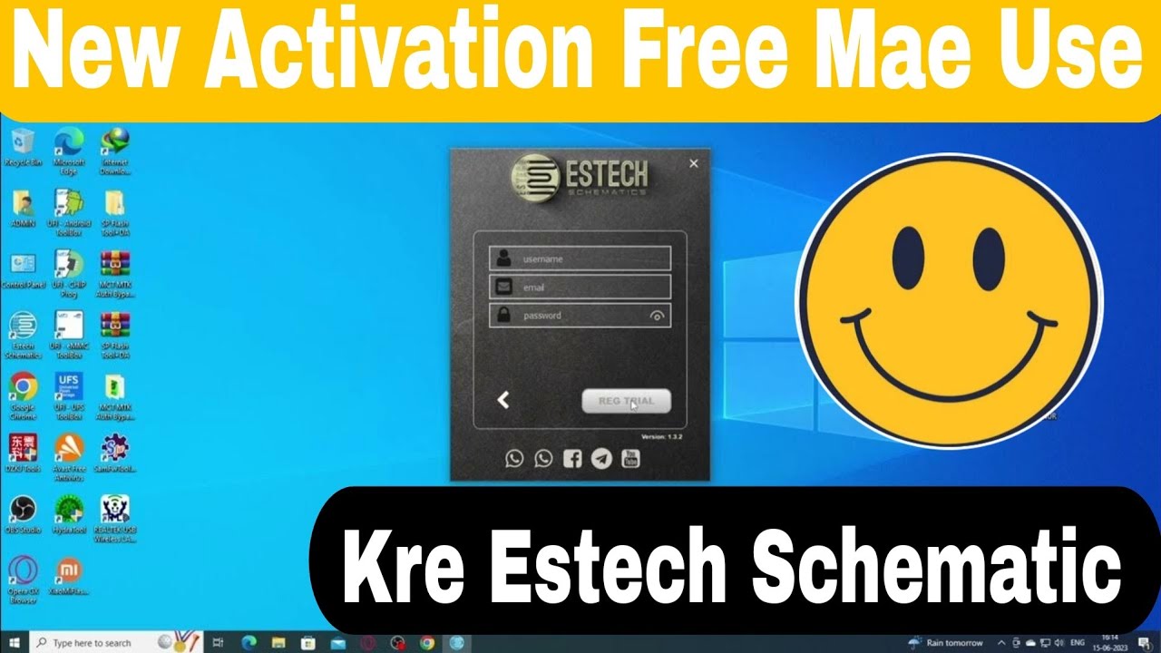 New Update Free Mae use kro Estech Schematic Tool For New Registration - YouTube