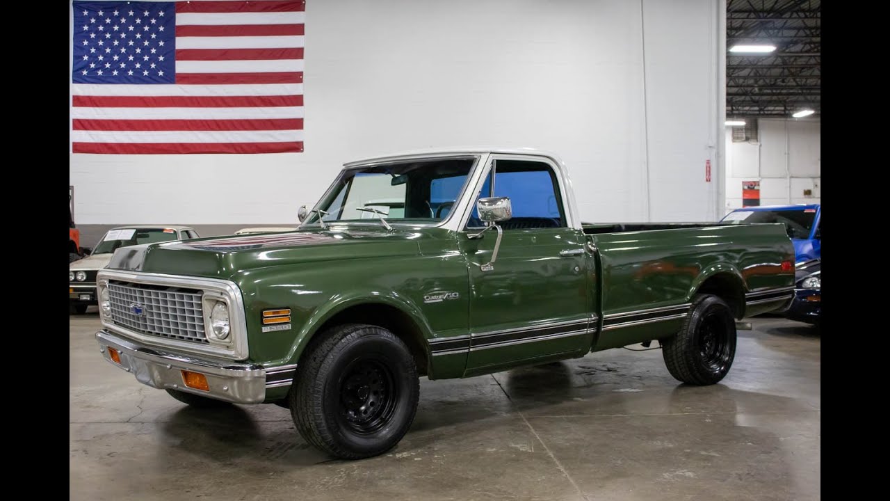1972 Chevrolet C10 Walk Around - YouTube