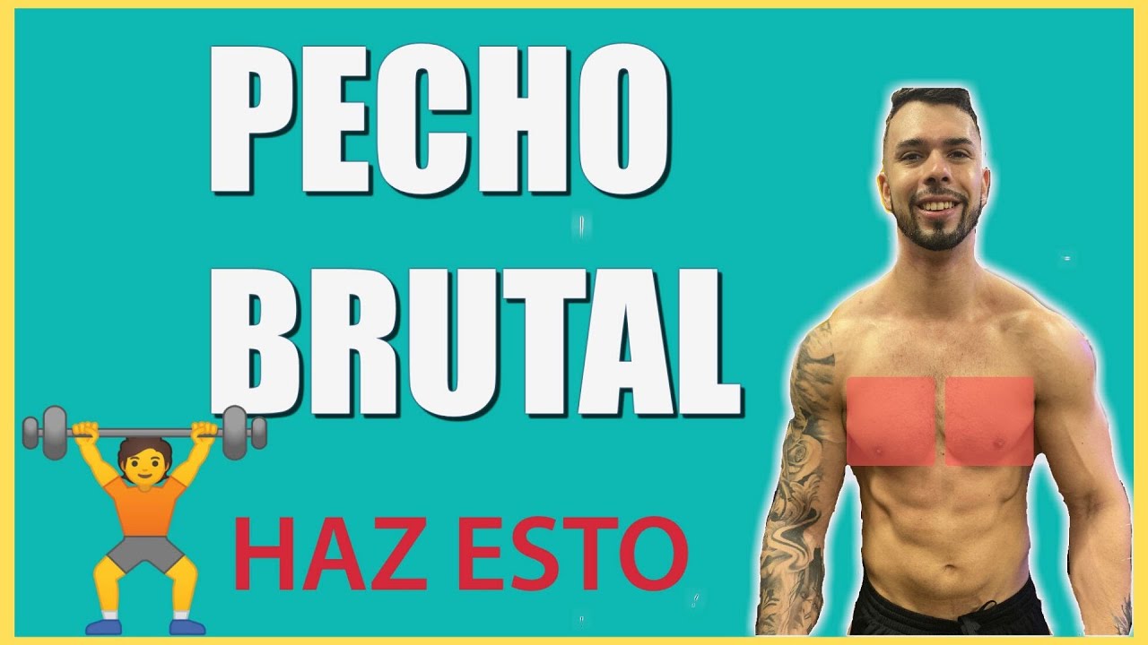 RUTINA DE PECHO EN GIMNASIO | MASA MUSCULAR - YouTube