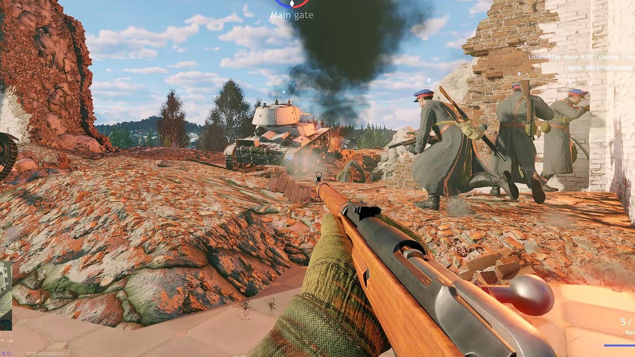 Enlisted Gameplay - Monastery - Battle For Moscow [1440p 60FPS] - YouTube