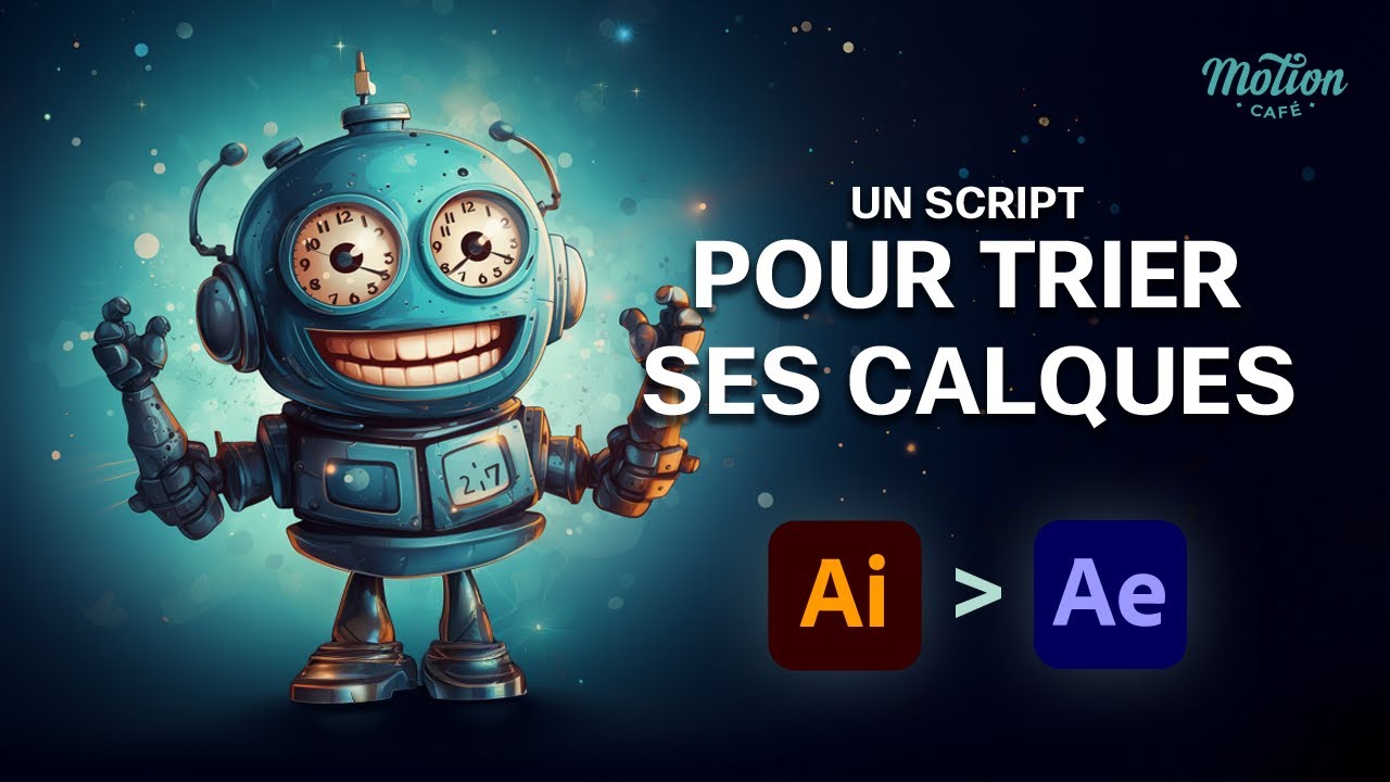 Un script pour trier vos calques Illustrator pour After effects - YouTube