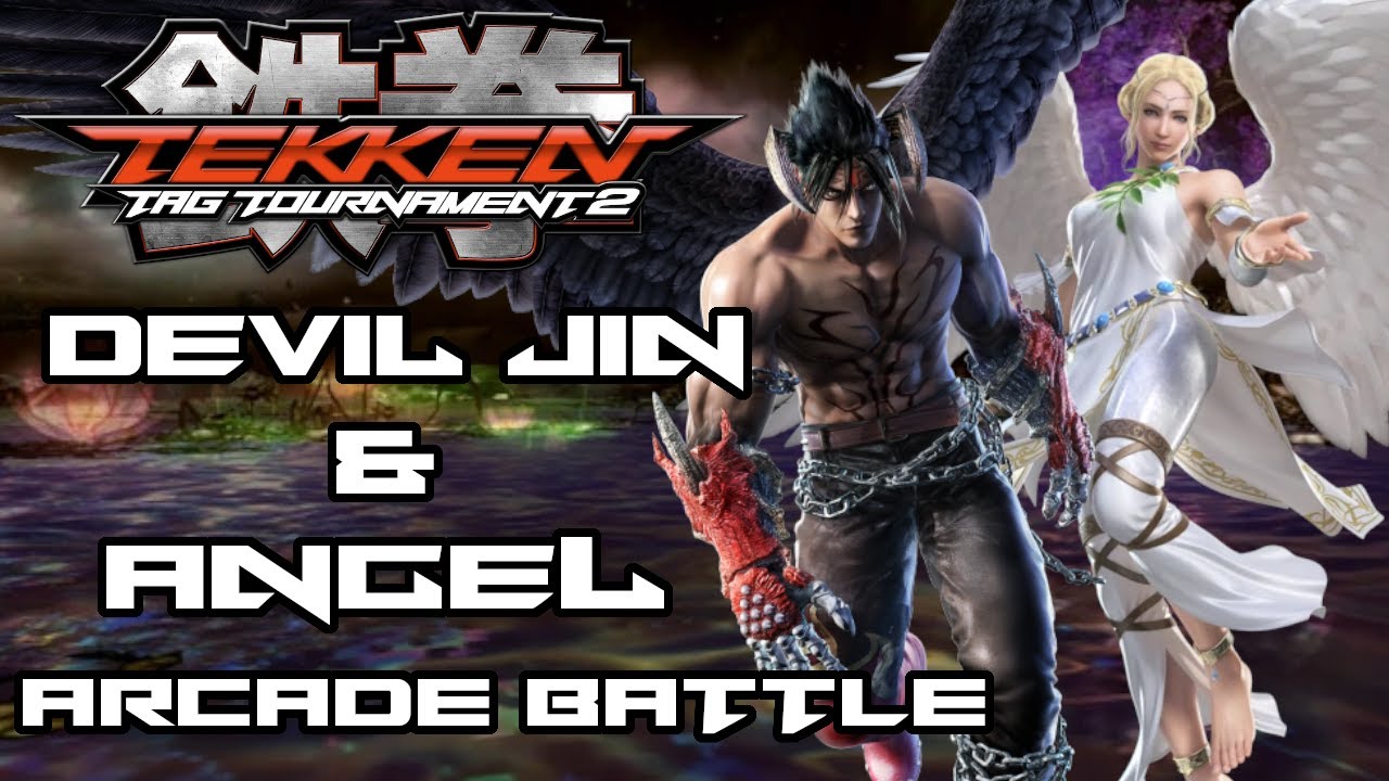 Tekken Tag Tournament 2 - [ Devil Jin & Angel ] - Arcade Battle - #25 ...