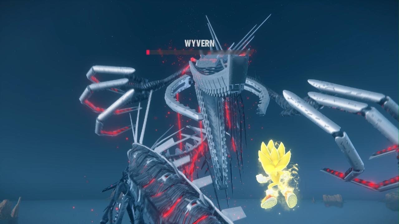 Sonic Frontiers: Wyvern Boss Fight Level 1 - YouTube