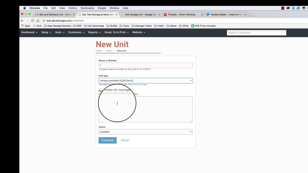 Data Entry: Step 2 - Entering Units - YouTube