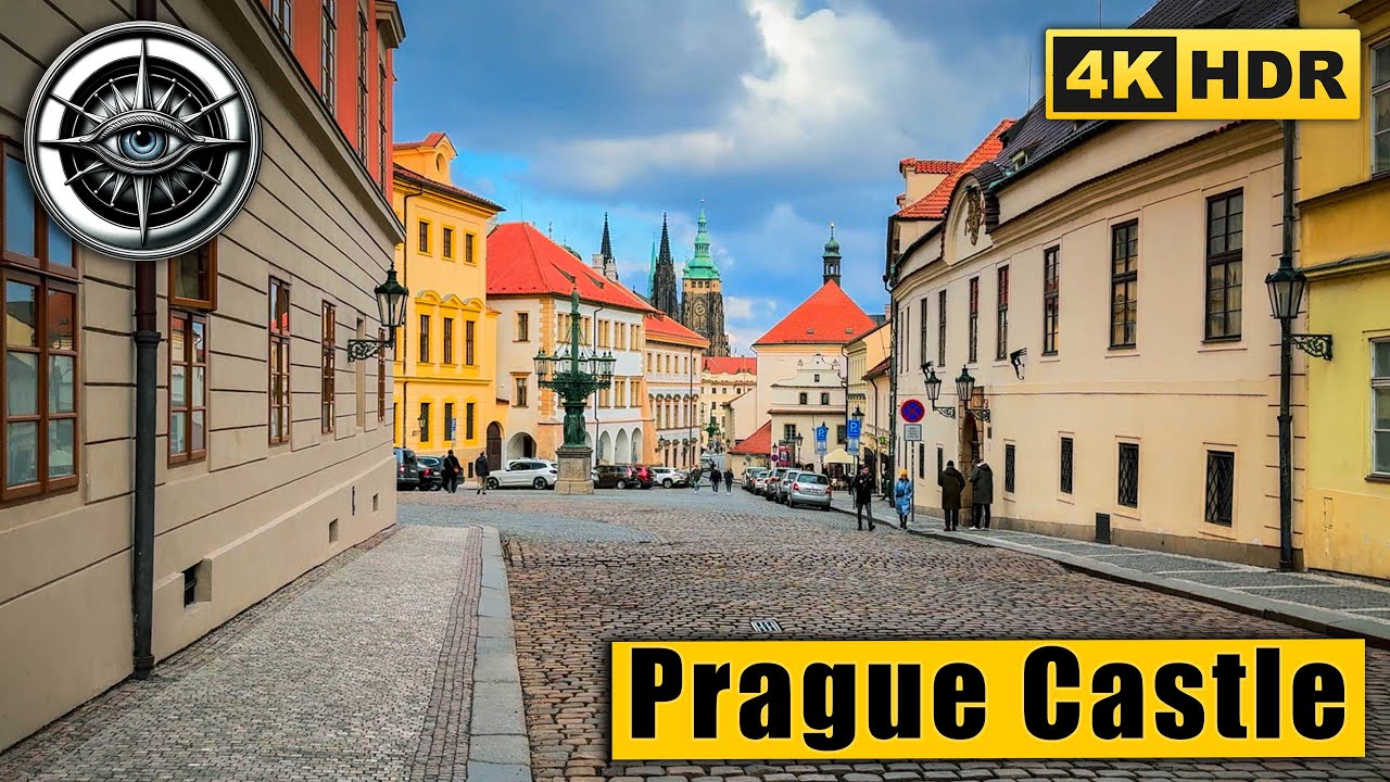 Prague Castle Walking Tour 🇨🇿 Explore the Heart of Czech History in 4K ...