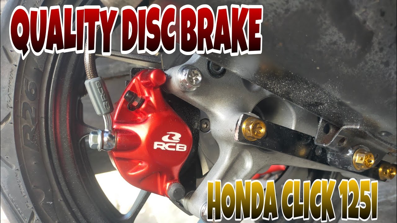 GANITO DAPAT ANG SOLID NA DISC BRAKE SA HONDA CLICK 125 - YouTube
