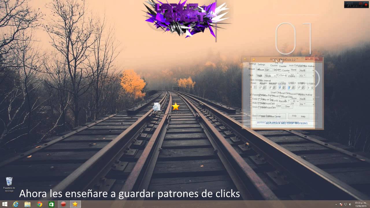 Como descargar e instalar AutoClick (Click automáticos) Agosto 2016 ...