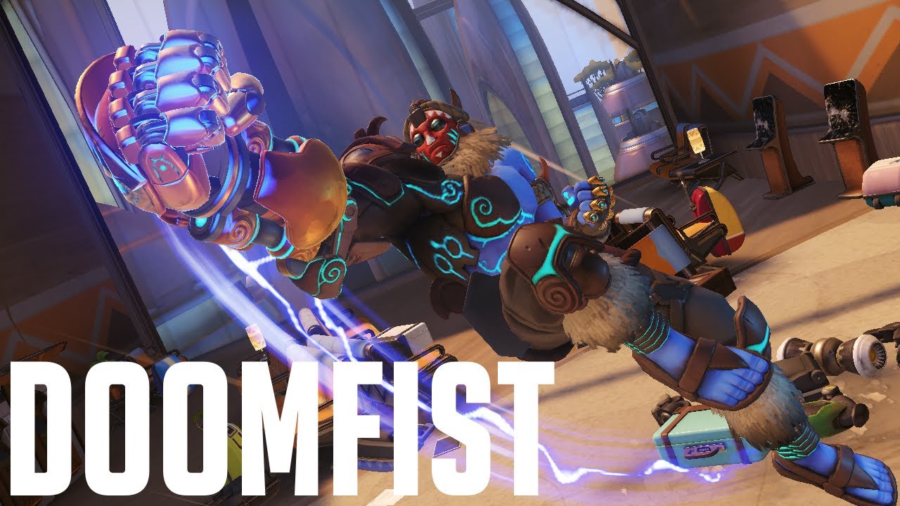 Doomfist Overwatch | Avatar/Spirit + Golden Weapon | fybedi Gameplay PL ...