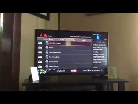 Dish Network Hopper Channel Guide (June 30, 2018) - YouTube