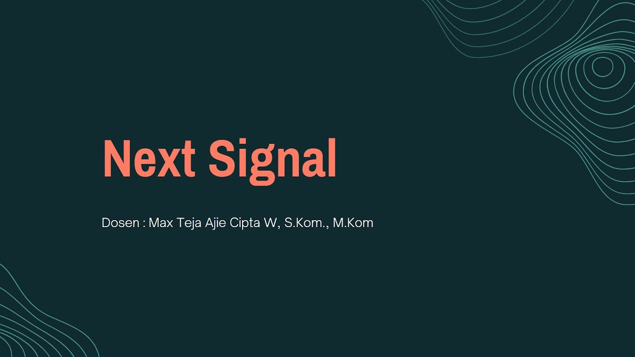 Next Signal - YouTube