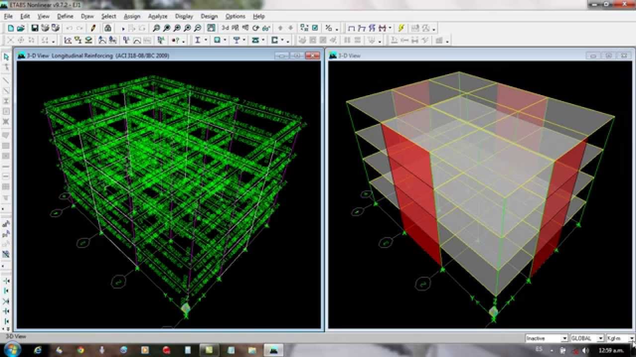 Modelo Tridimensional del ETAPS Sistema Dual - Columnas y Sistema ...