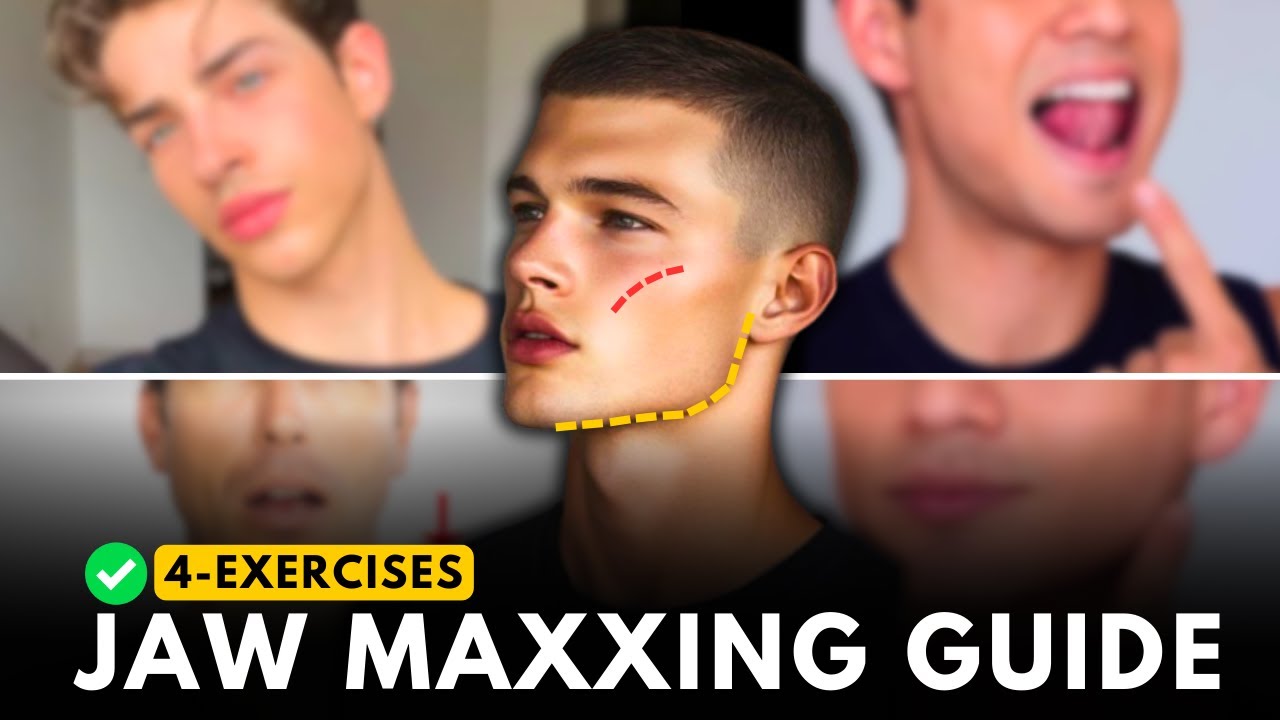 Get Sharp Jawline Without Mewing! | 4-Facial Feature That Makes You ...
