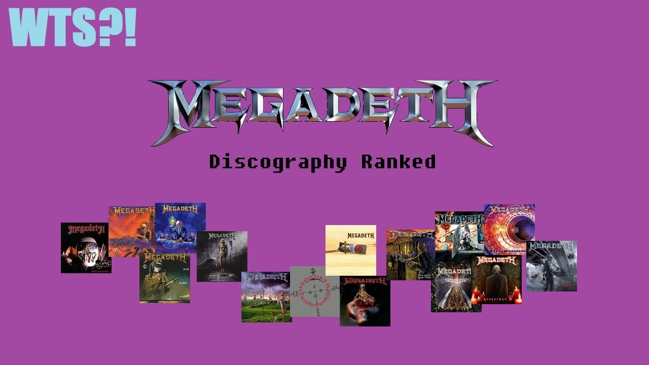 Megadeth: Discography Ranked - YouTube