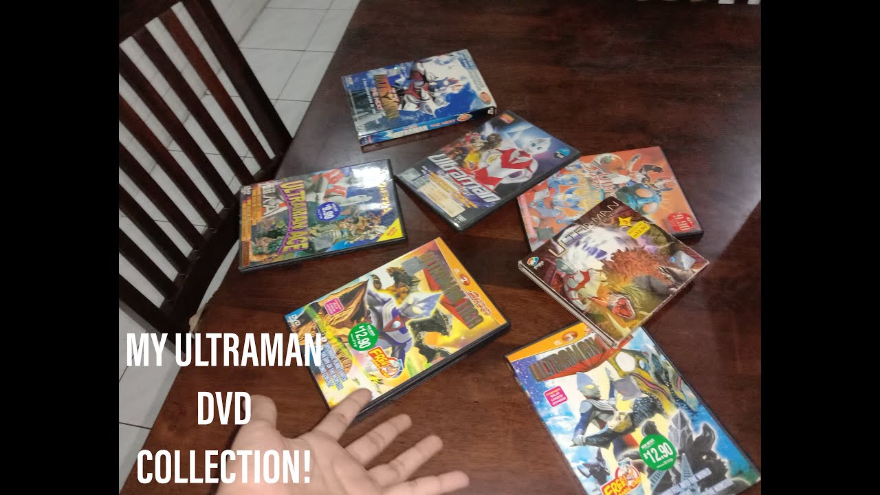 ALL OF MY ULTRAMAN DVD COLLECTION!! - YouTube