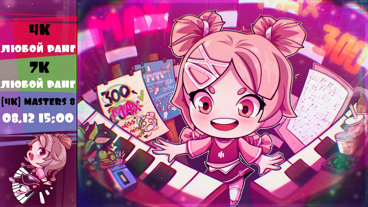 [4K] Play-Osu.RU 4K Masters Fast Cup #8 [Open Rank] - YouTube