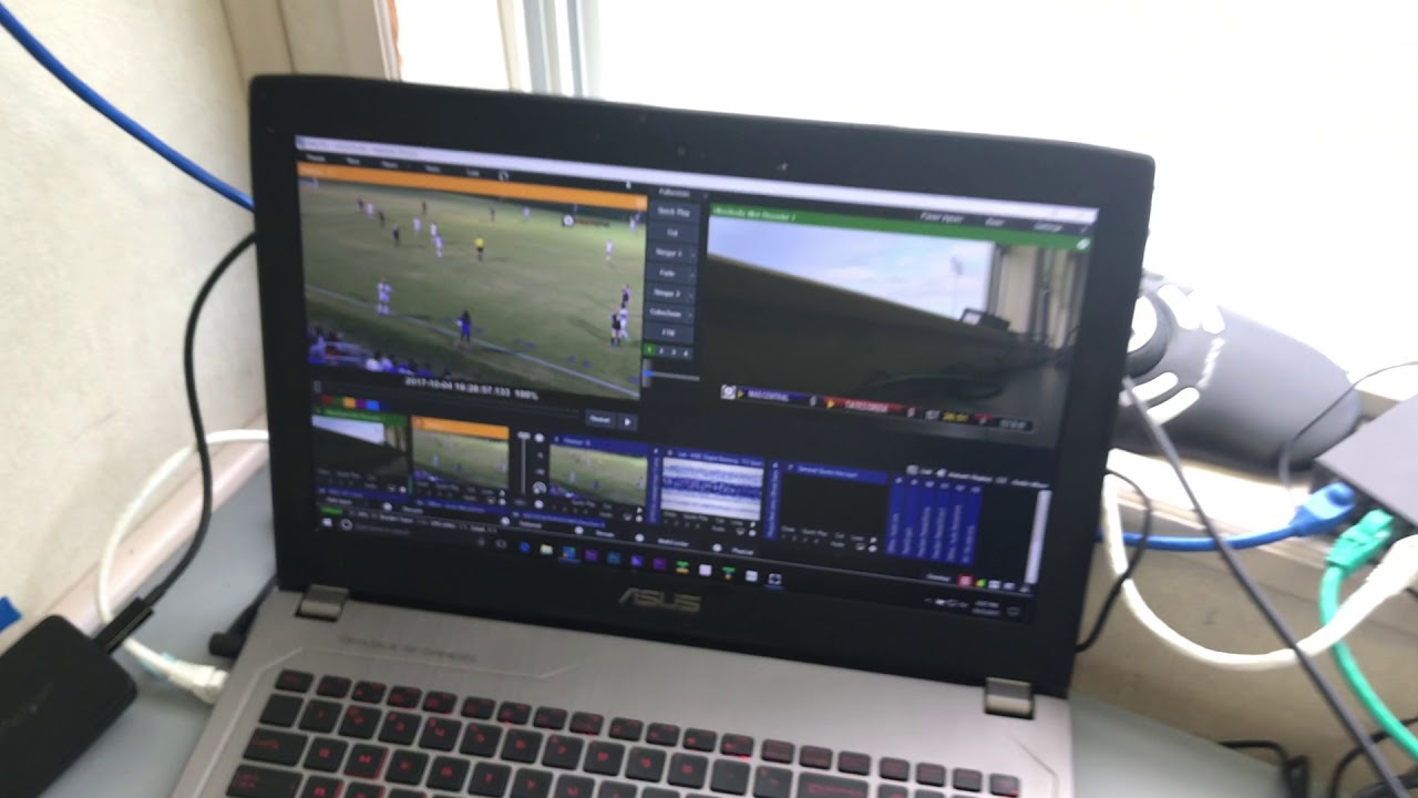 SportzCast Scorebot 4600 in Action - YouTube