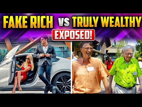 The Truth Between Fake Rich vs Actually Rich - YouTube