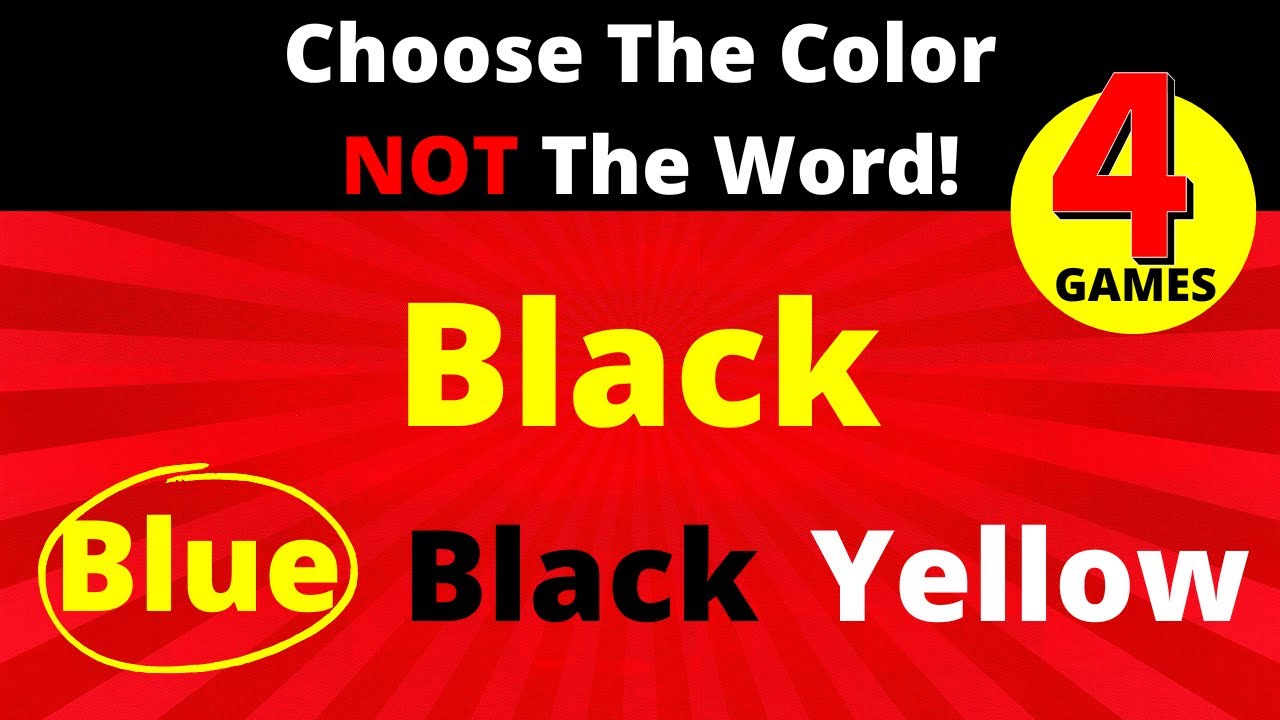 How Precise Is Your Brain-Eye Coordination | 4 Fun And Unique Color ...