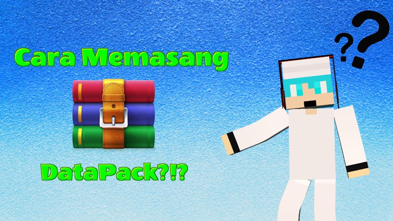 Cara Memasang Data pack Di Minecraft! - YouTube