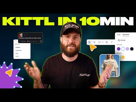Learn Kittl In 10 Minutes! Beginner Basics