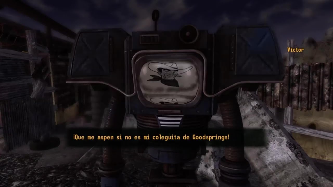 Fallout New Vegas. Episodio 73: Recuentro con Victor. - YouTube