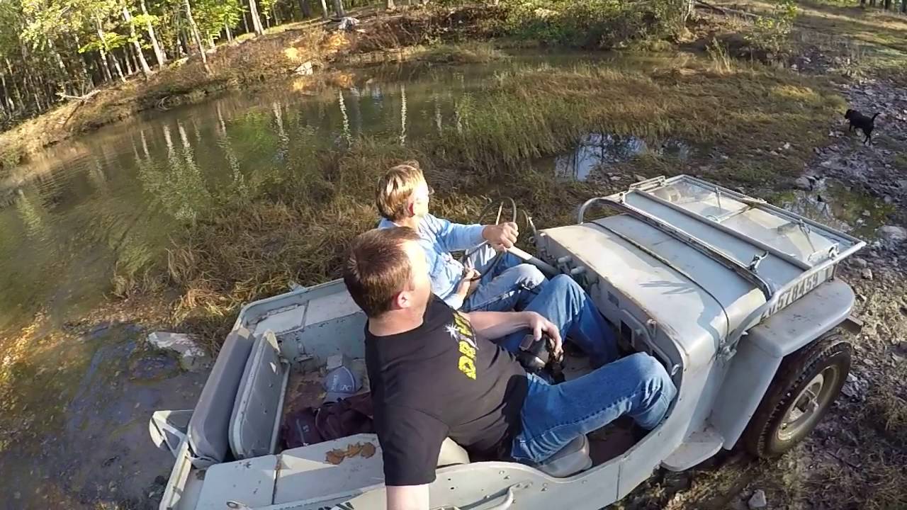 Ford GPW off road in North Carolina! - YouTube