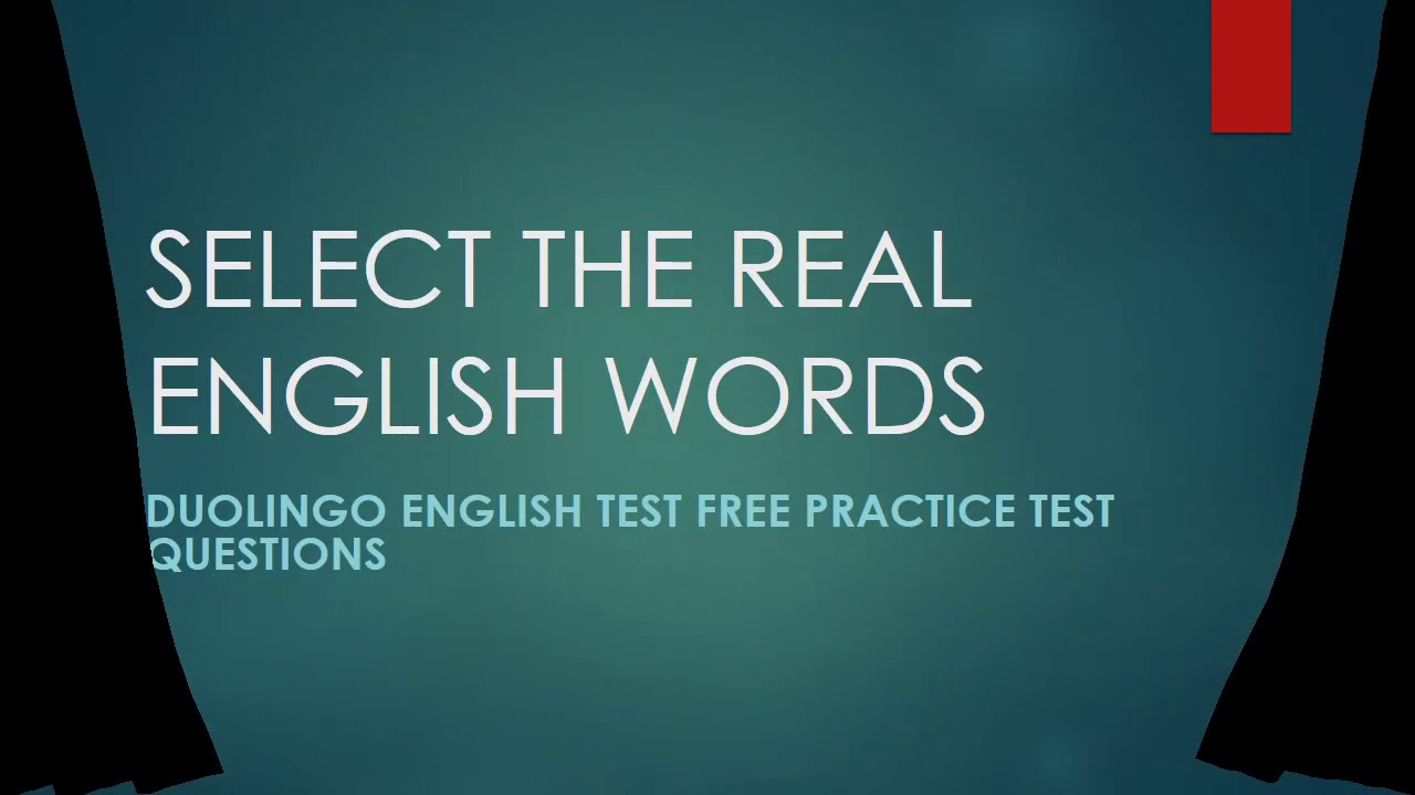 SELECT THE REAL ENGLISH WORDS Duolingo English Test YouTube select-the-real-english-words-duolingo-english-test-youtube