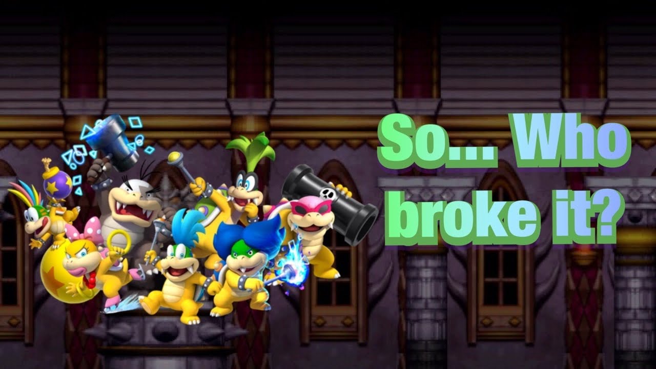 AGM: So... Who broke it? (meme) - YouTube