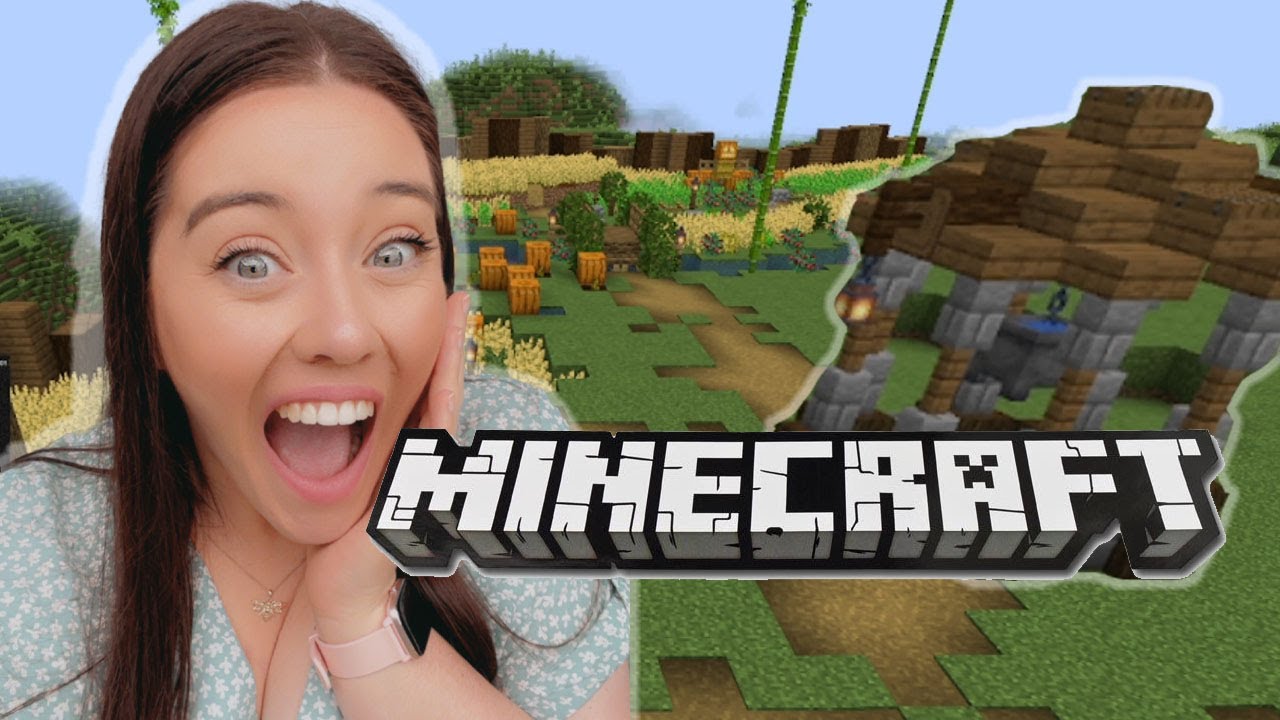 The Cutest Well For The Rustic Crop Farm Build (Minecraft Survival Mode ...